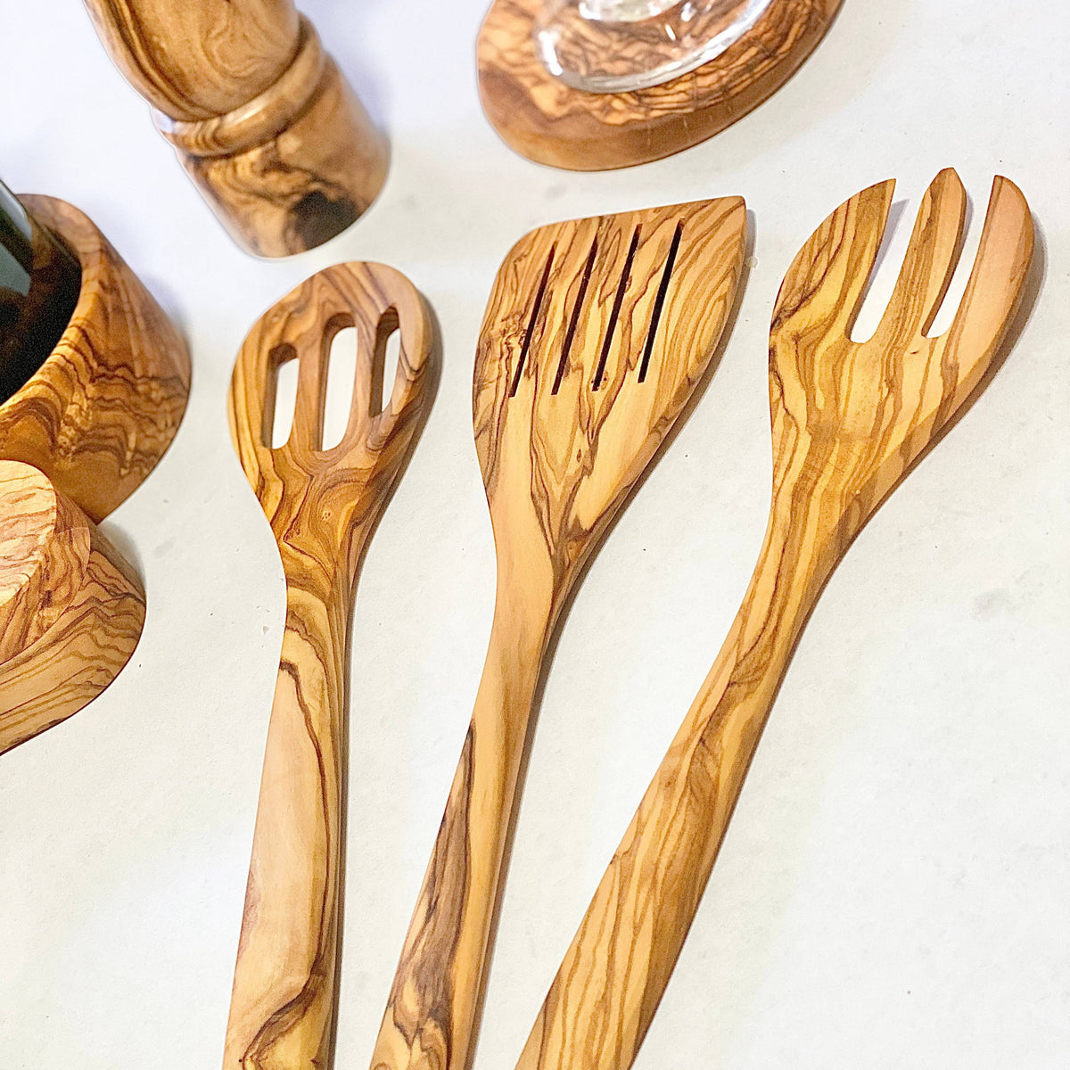 Olive Wood Cooking Tools | Thistle Creek Store
