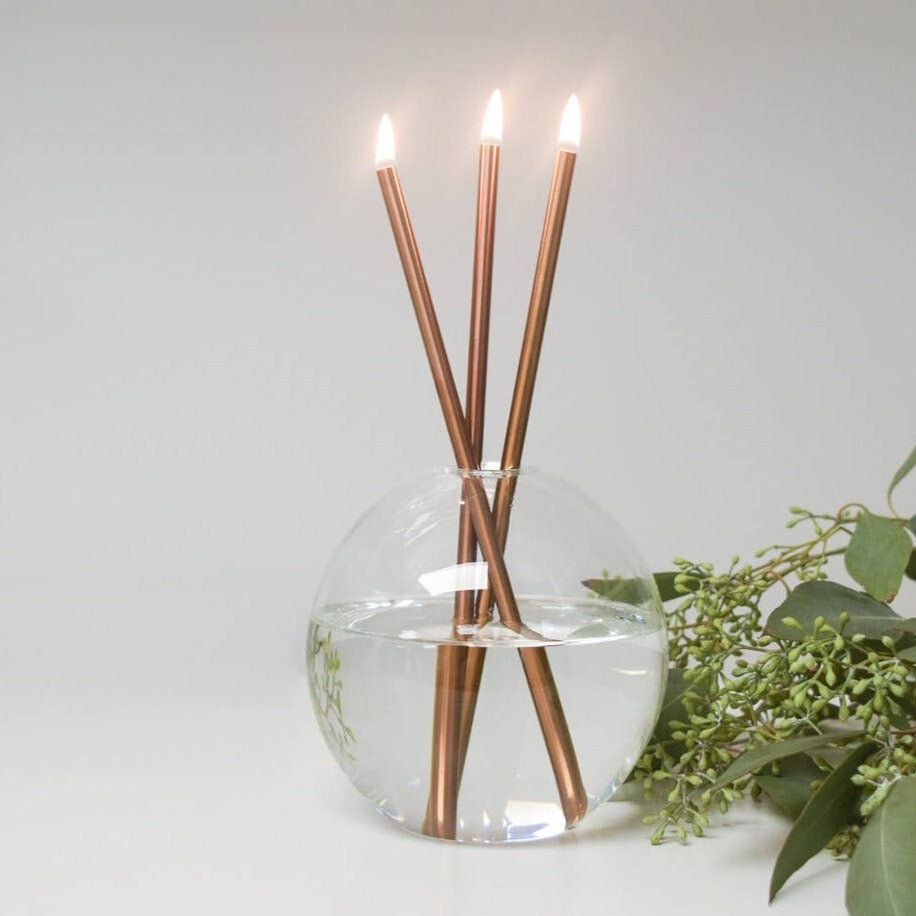 Champagne Everlasting Candles | Thistle Creek Store