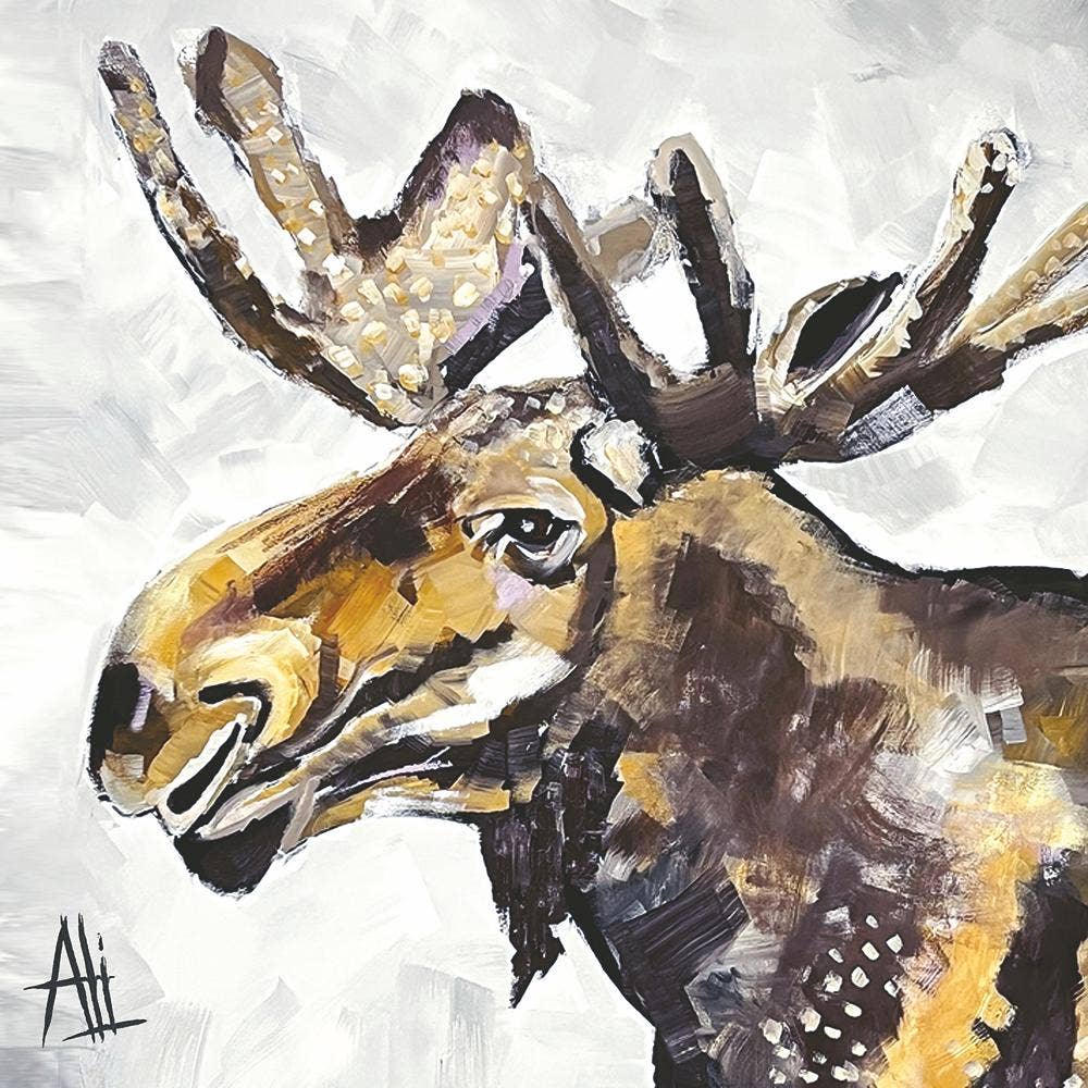 Frontier Moose Cocktail Napkin | Thistle Creek Store